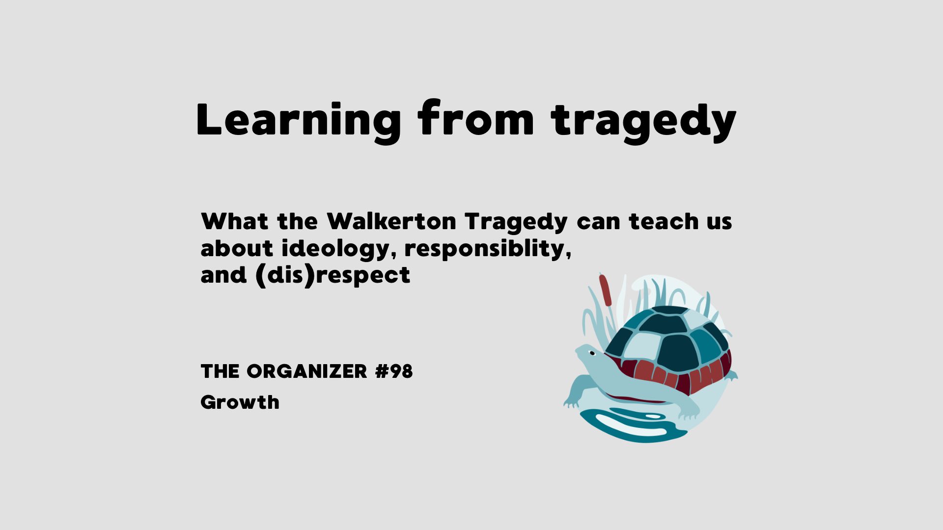 What I learned from the Walkerton Tragedy and how those lesson can help ...